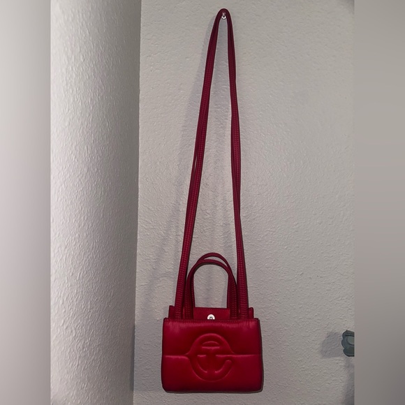 Telfar | Bags | Red Mini Puff Telfar Purse | Poshmark